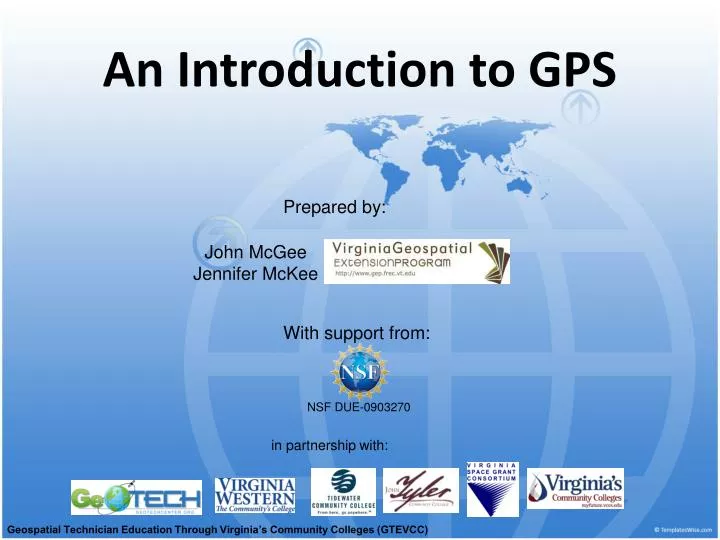 PPT - An Introduction to GPS PowerPoint Presentation, free download ...
