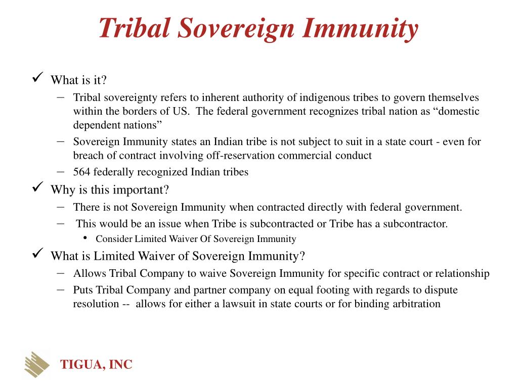 PPT - TIGUA, INC Tribally - Owned 8(a) PowerPoint Presentation, free ...