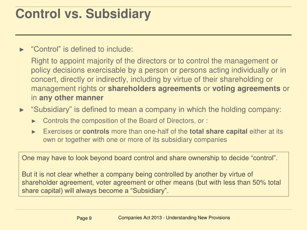 PPT - Companies Act 2013 Understanding New Provisions PowerPoint ...