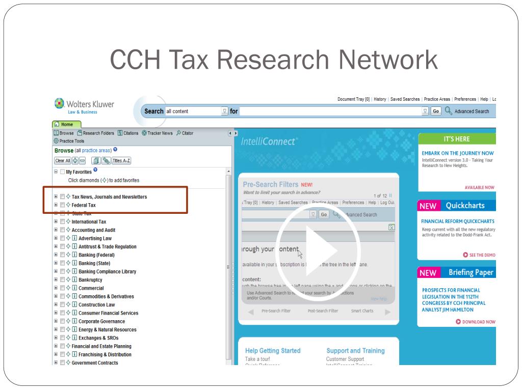 PPT - Federal Tax Law Research PowerPoint Presentation, free download ...