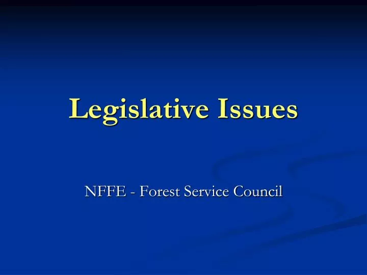 PPT - Legislative Issues PowerPoint Presentation, free download - ID ...