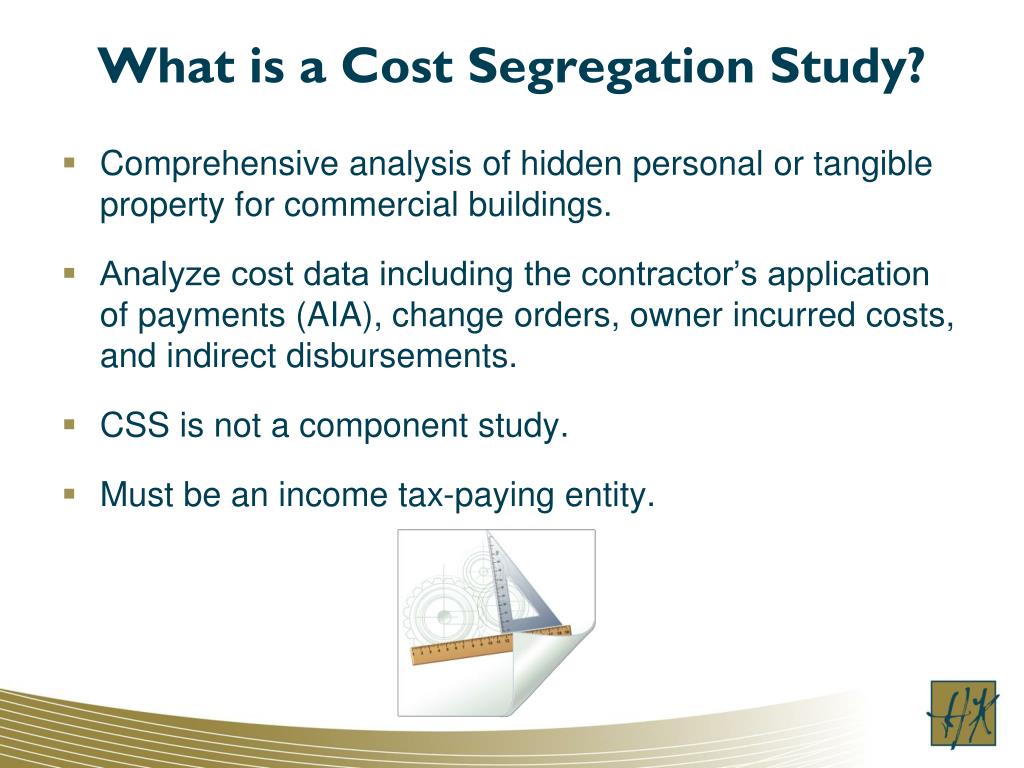 PPT - Construction Auditing Risk and Cost Segregation Strategies for ...
