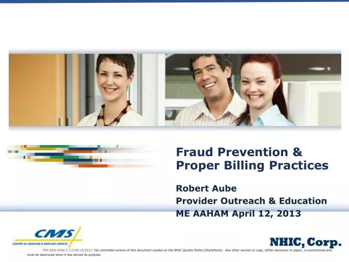 PPT - Fraud Prevention & Proper Billing Practices PowerPoint ...