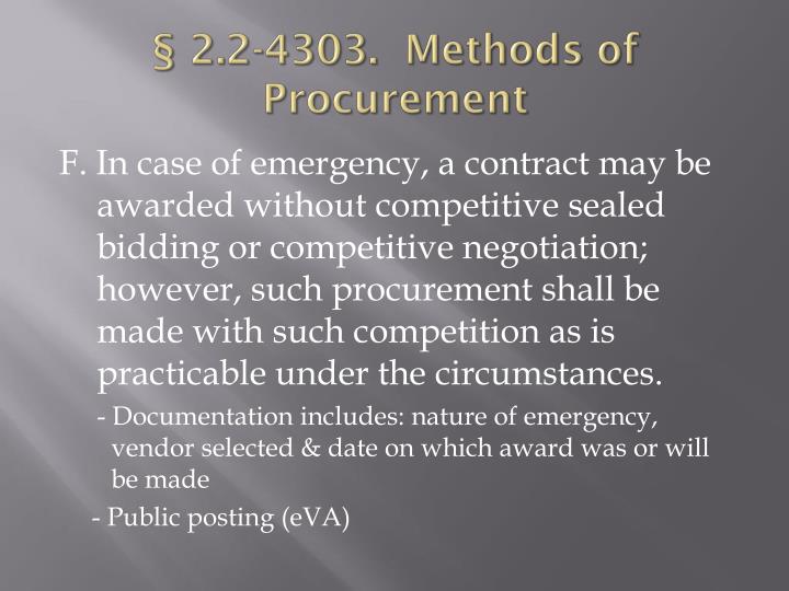 PPT - Virginia public procurement act ( vppa ) PowerPoint Presentation ...