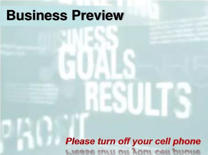 PPT - Please turn off your cell phone PowerPoint Presentation, free ...