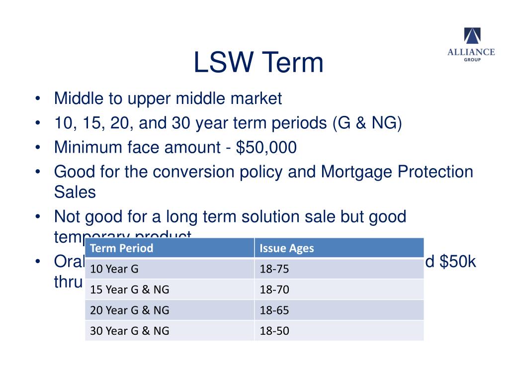 PPT - Life Insurance with Living Benefits PowerPoint Presentation, free ...