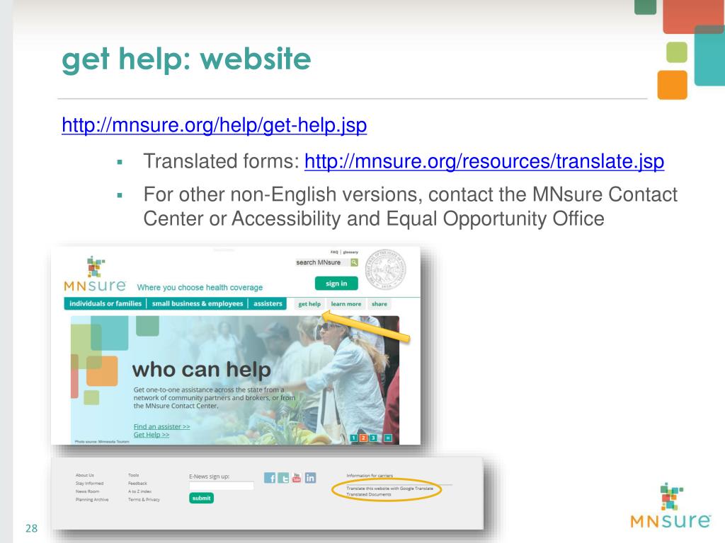 PPT - About MNsure Minnesota’s health insurance marketplace PowerPoint ...