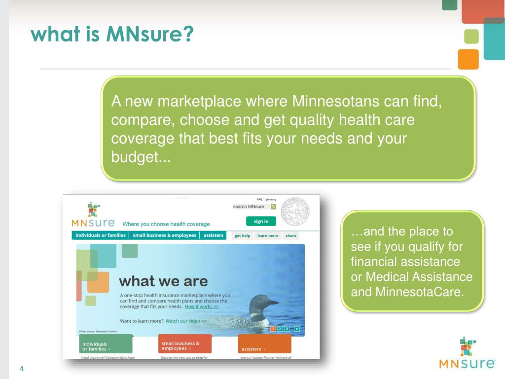 PPT - About MNsure Minnesota’s health insurance marketplace PowerPoint ...