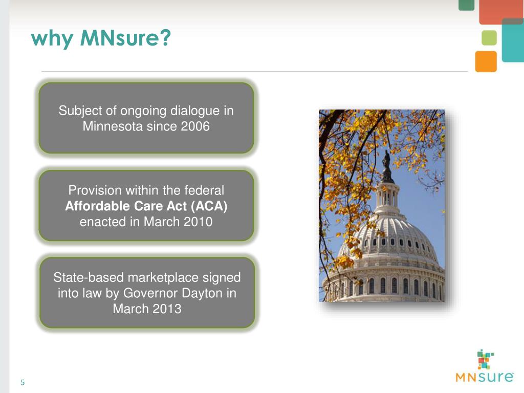 PPT - About MNsure Minnesota’s health insurance marketplace PowerPoint ...