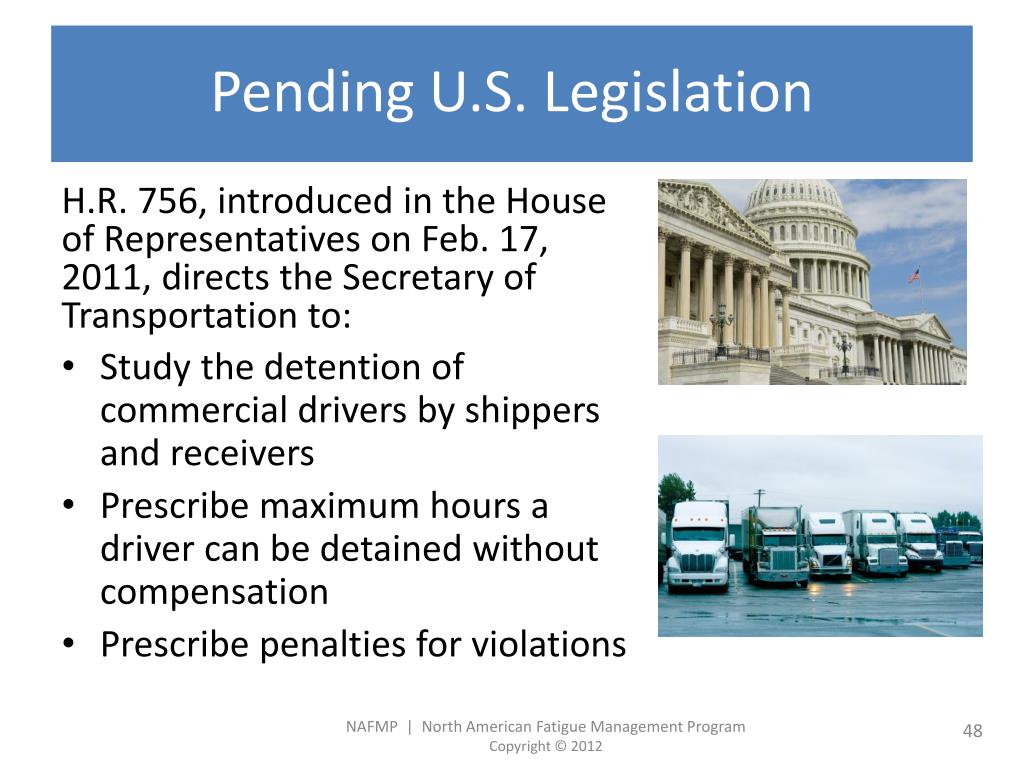 PPT - Module 6: Truck Driver Safety & Compliance : The Role of Shippers ...