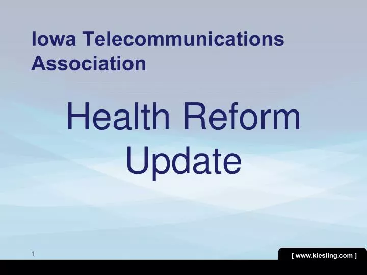 PPT - Iowa Telecommunications Association PowerPoint Presentation, free ...