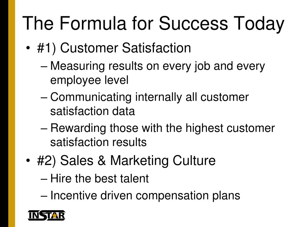 PPT - Building a Sales Based Culture Mark Davis InStar Business Mentors ...