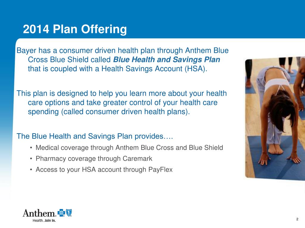 PPT - Blue Health and Savings Plan PowerPoint Presentation, free ...