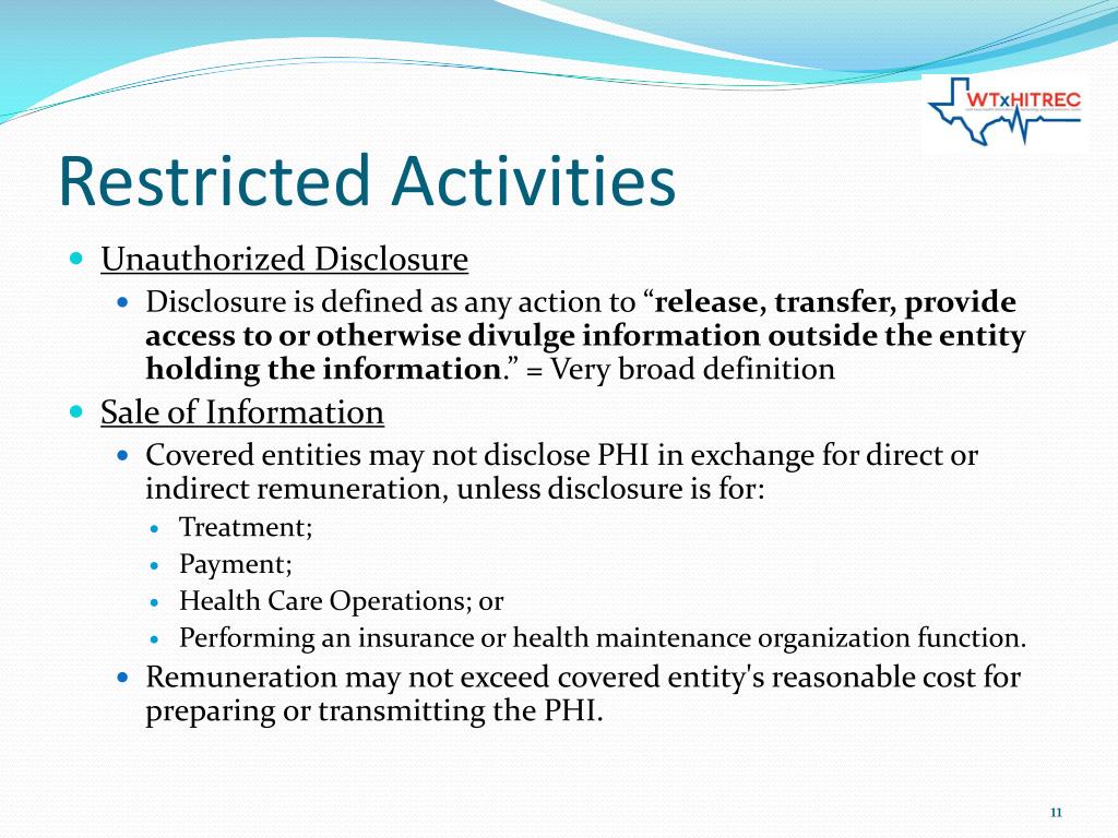 PPT - House Bill 300 The Texas Medical Records Privacy Act The Impact ...