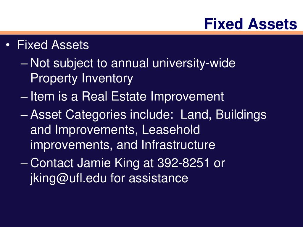PPT - PST120: Asset Management Purchasing and Acquisition of Assets ...