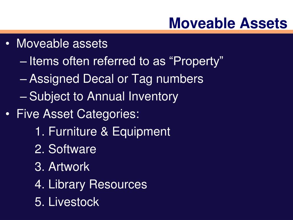 PPT - PST120: Asset Management Purchasing and Acquisition of Assets ...