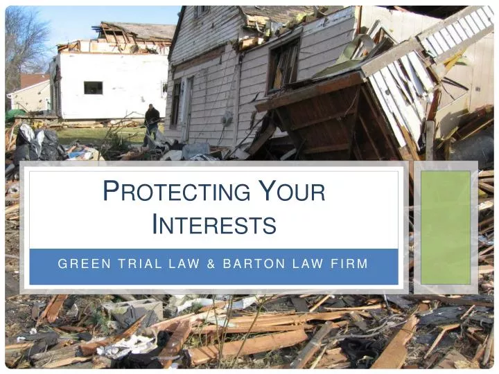 PPT - Protecting Your Interests PowerPoint Presentation, free download ...