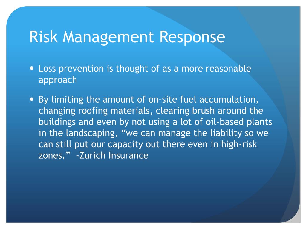 PPT - Climate Change & Insurance: Threat or Opportunity? PowerPoint ...