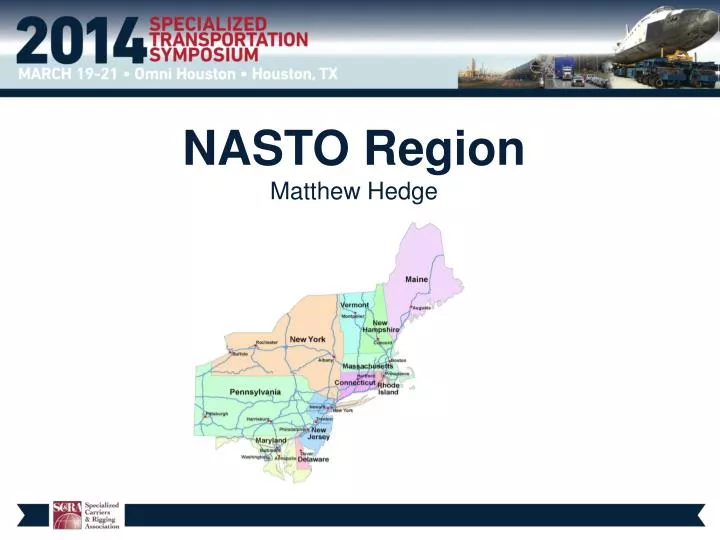 PPT - NASTO Region Matthew Hedge PowerPoint Presentation, free download ...