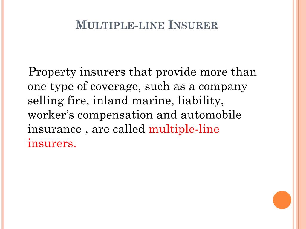 PPT - Chapter 4 Insurance Companies PowerPoint Presentation, free ...