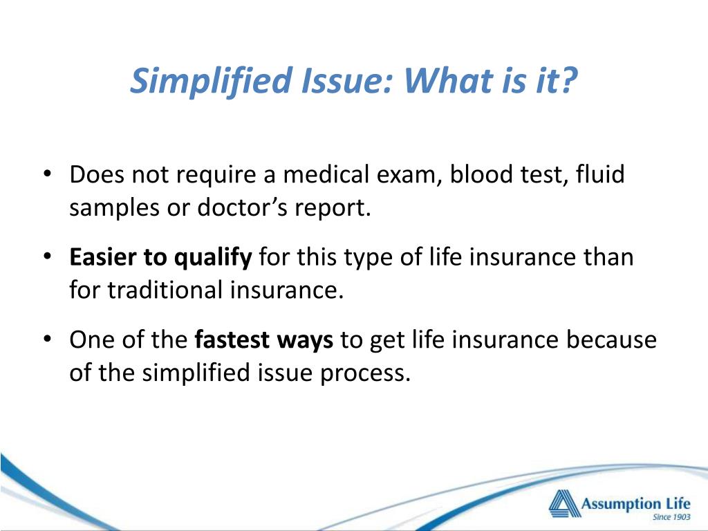 PPT - Simplified life insurance solution for clients who want peace of ...