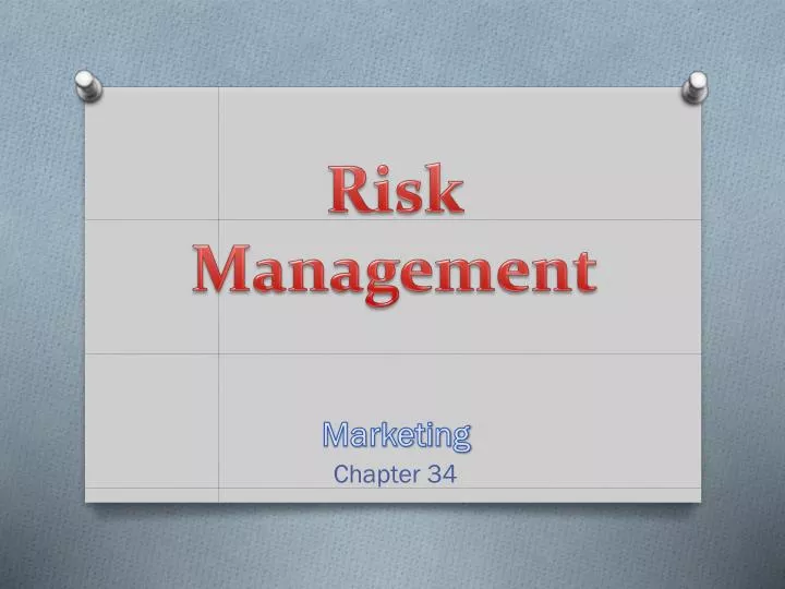 PPT - Risk Management PowerPoint Presentation, free download - ID:1676626