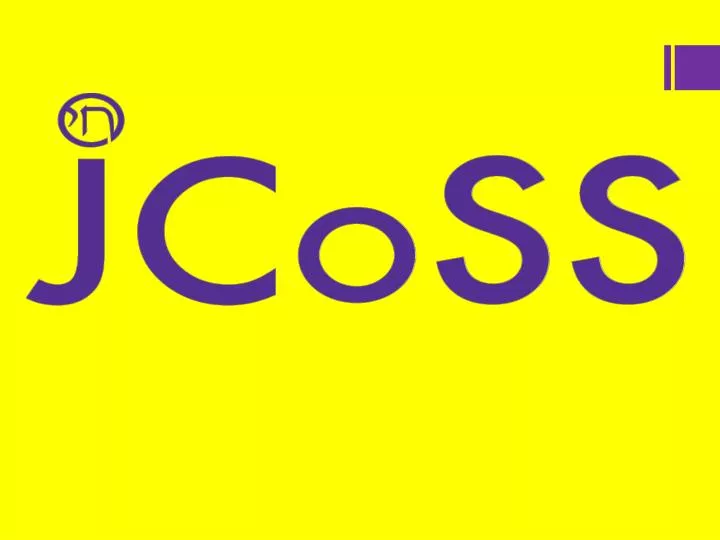 PPT - JCoSS PowerPoint Presentation, free download - ID:1676684