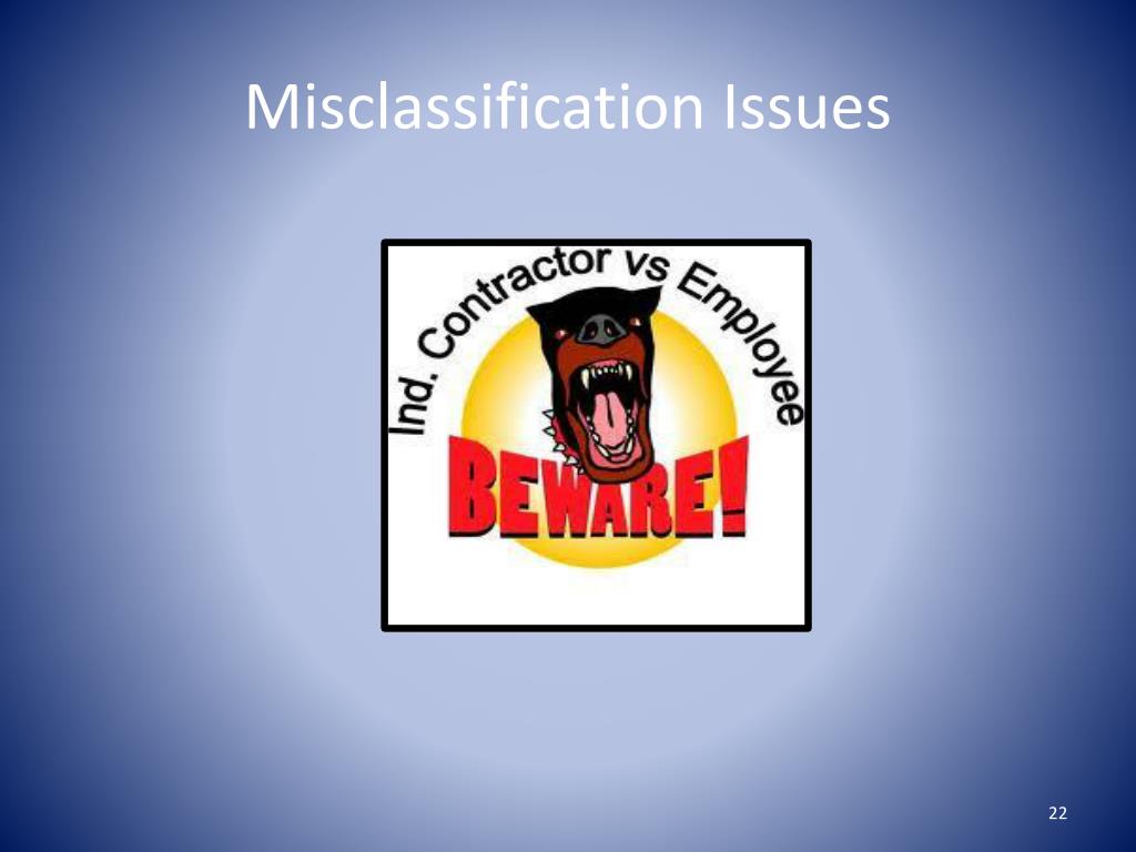 PPT - But when it comes to Employee vs. Independent Contractor ...