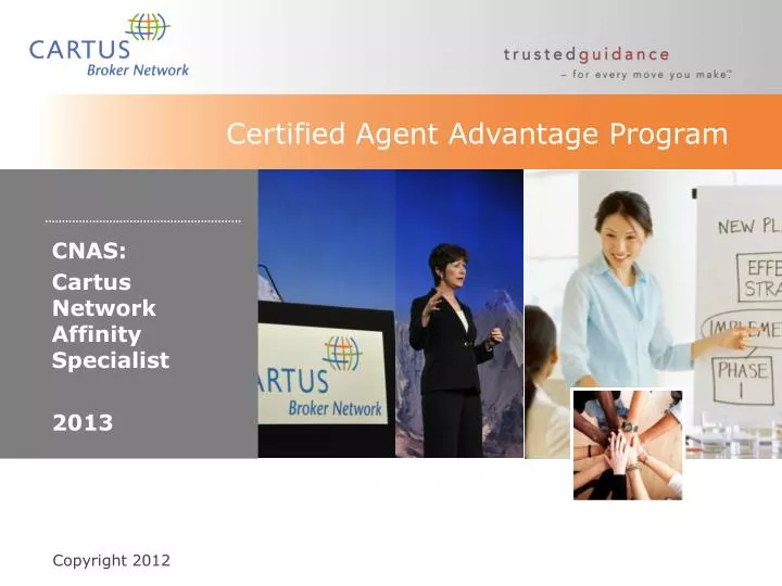 PPT - Certified Agent Advantage Program PowerPoint Presentation, free ...