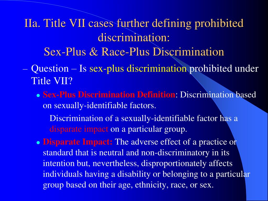 Ppt Constitutional Limits On Sex Based Discrimination Note Kw Kay