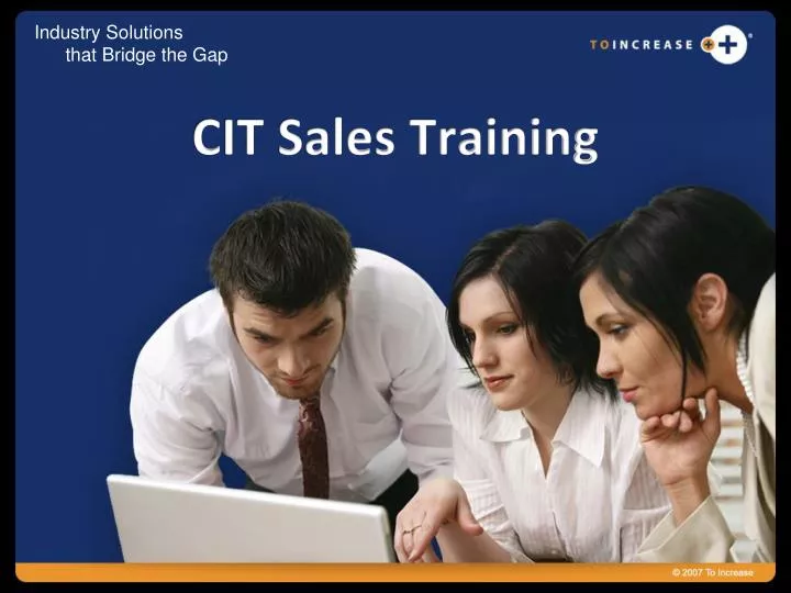 PPT - CIT Sales Training PowerPoint Presentation, free download - ID ...