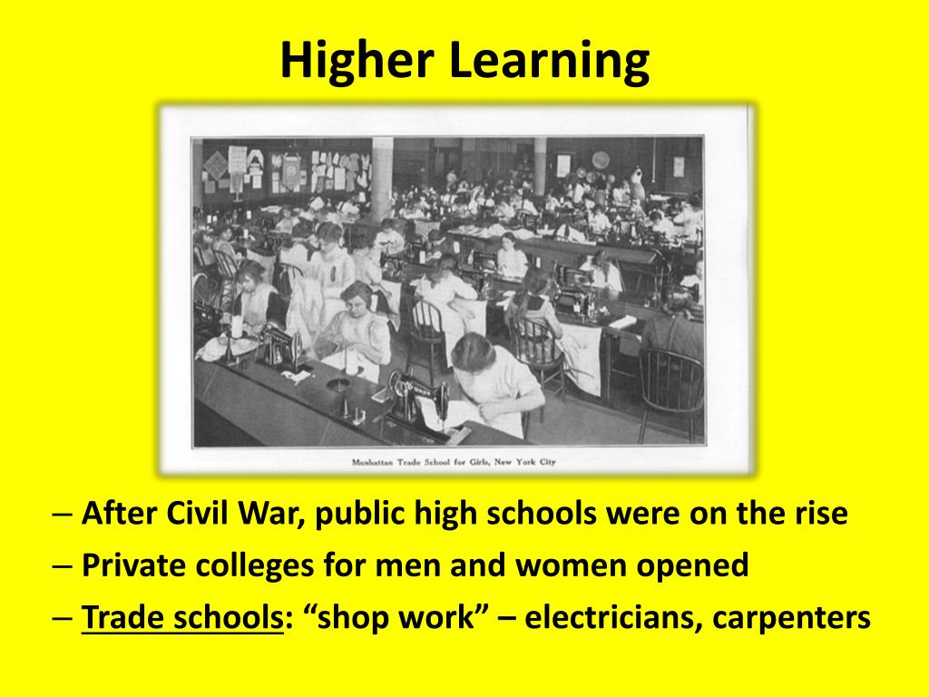 PPT - Evolution of American Education & Culture in the 1870s PowerPoint ...