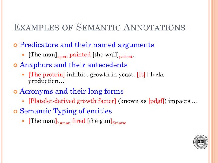 PPT - Lexical Semantics and Semantic Annotation PowerPoint Presentation ...