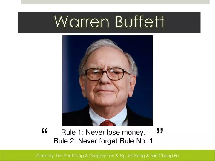 PPT - Warren Buffett PowerPoint Presentation, free download - ID:1677785