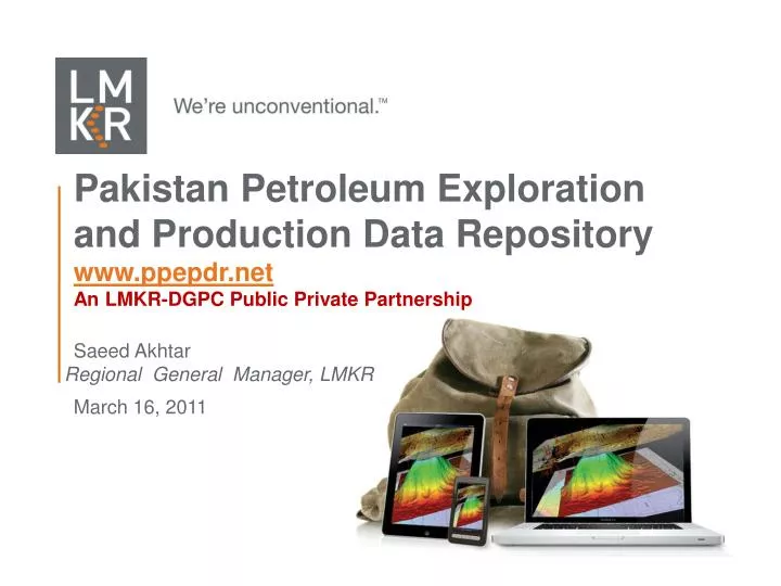 PPT - Pakistan Petroleum Exploration and Production Data Repository www ...