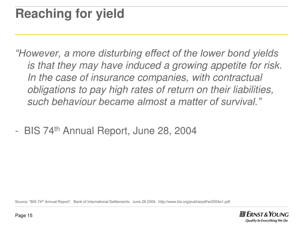 PPT - Impact of low interest rates on life insurance industry ...