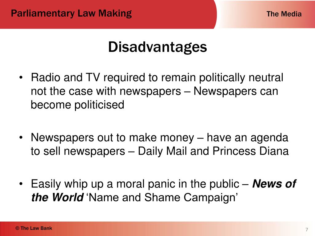 PPT - Influences on Parliamentary Law Making PowerPoint Presentation ...