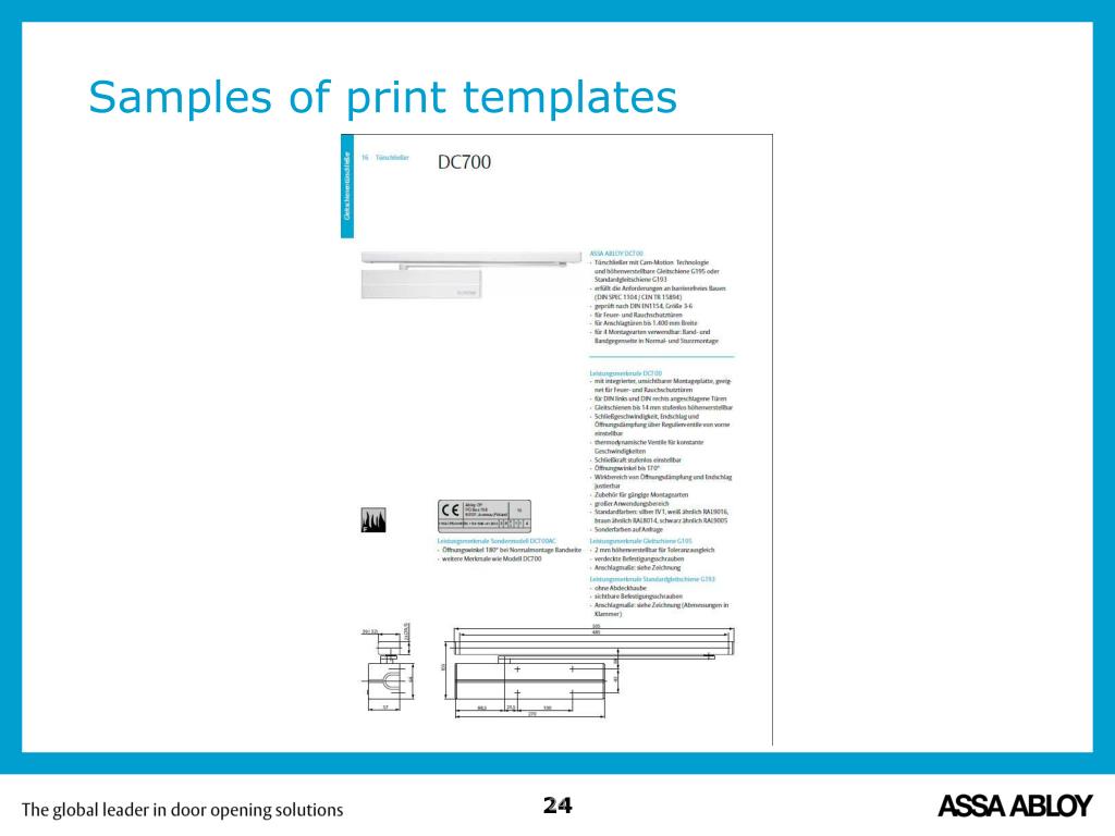 PPT - ASSA ABLOY branded door closers PowerPoint Presentation, free ...