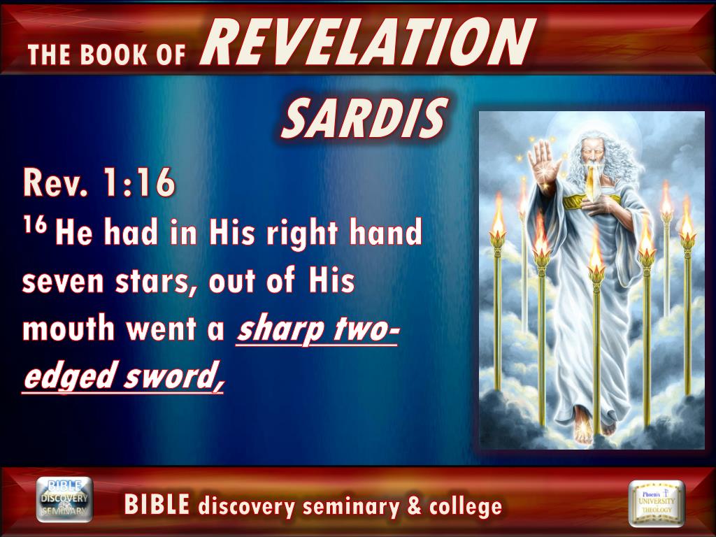 PPT - CHAPTER 3:1-6 “And to the angel of the church in Sardis write ...