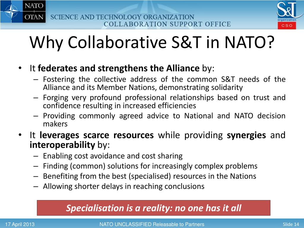 PPT - Space Environment Support to NATO SSA: The Study by NATO STO ...