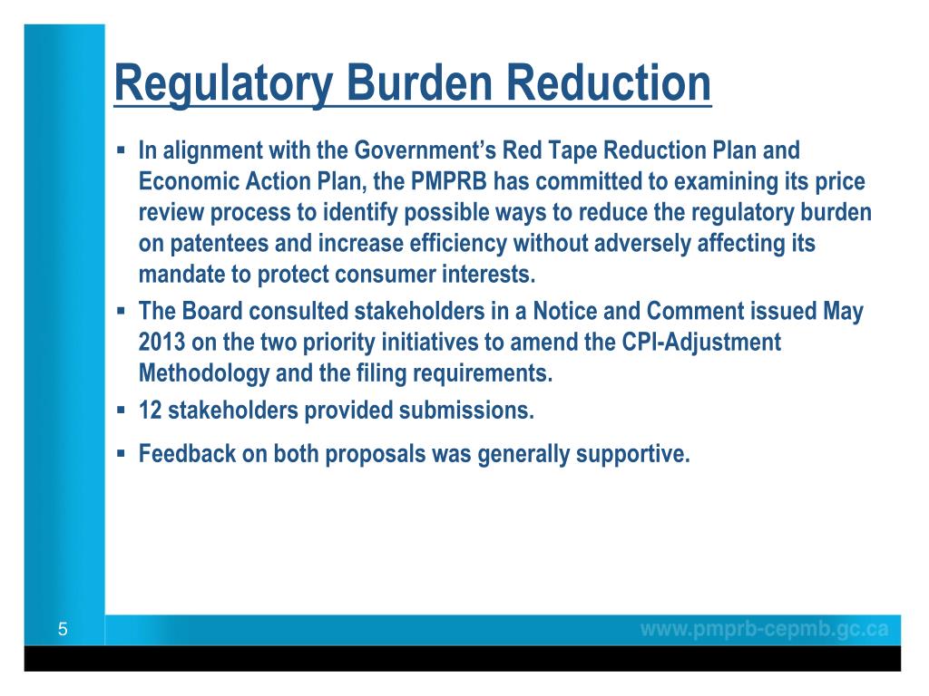 PPT - Patented Medicine Prices Review Board CPI Initiative PowerPoint ...
