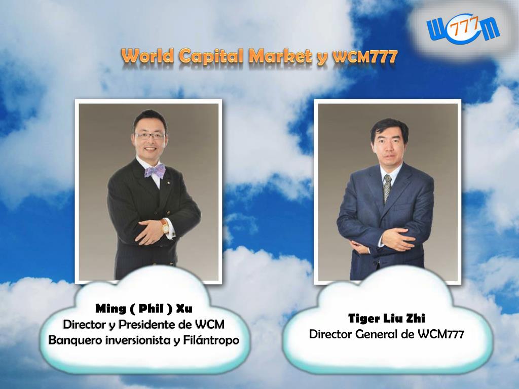 PPT - Principal accionista de wcm 777 es un Banco Privado de ...