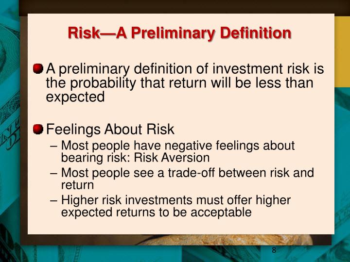 PPT - Chapter 9 Risk and Return PowerPoint Presentation - ID:1679362