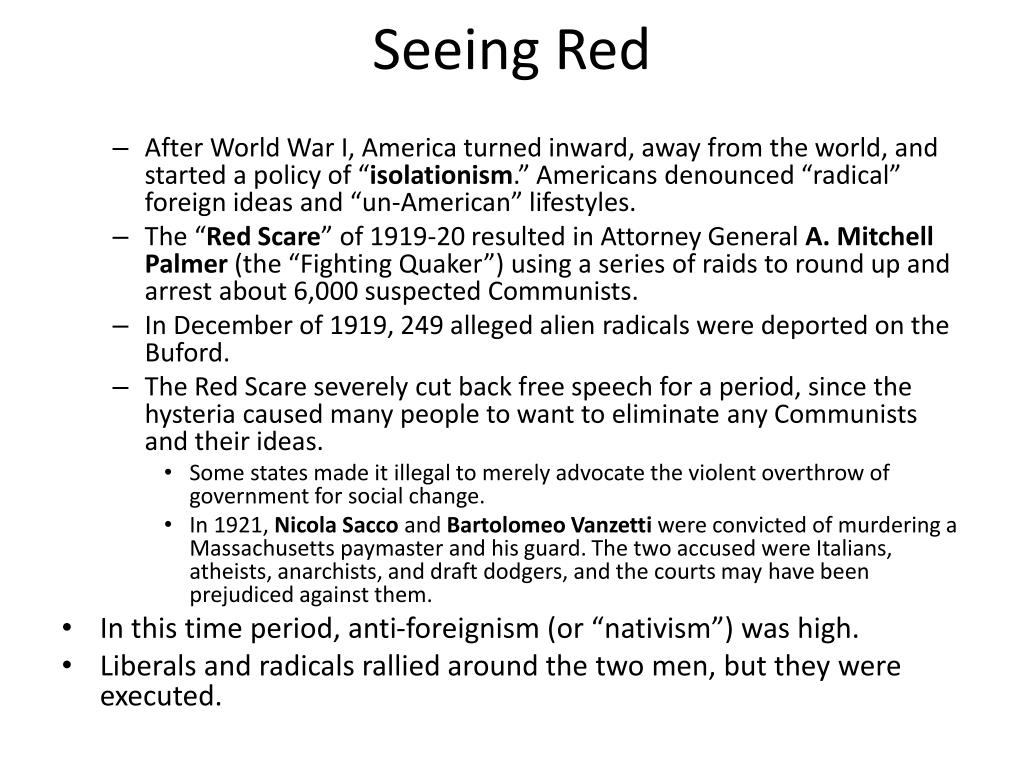 PPT - American Life in the "Roaring Twenties," 1919-1929 PowerPoint ...