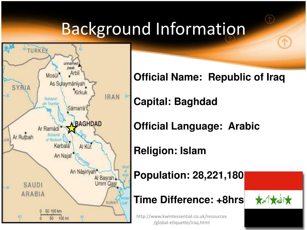 PPT - International Business Etiquette in Iraq PowerPoint Presentation ...