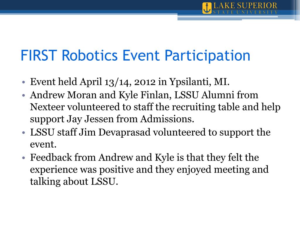 PPT - LSSU Industrial Advisory Board PowerPoint Presentation, free ...