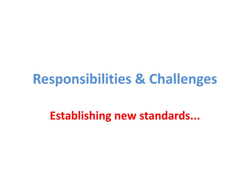 PPT - Future Challenges and Responsibilities for the Norwegian Business ...