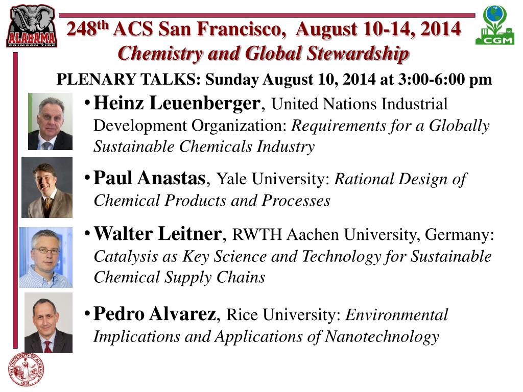 PPT - 248 th ACS National Meeting San Francisco, August 10-14, 2014 ...