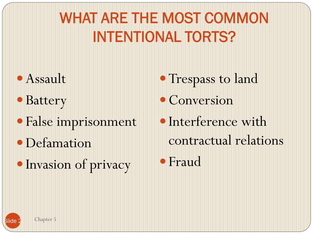 PPT - Intentional Torts PowerPoint Presentation, free download - ID:1680308 PPT - Intentional Torts PowerPoint Presentation, free download - ID:1680308