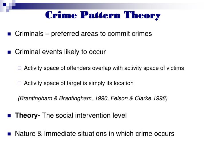 PPT - Analy zing an Offender’s Journey to Crime Using a Criminal ...